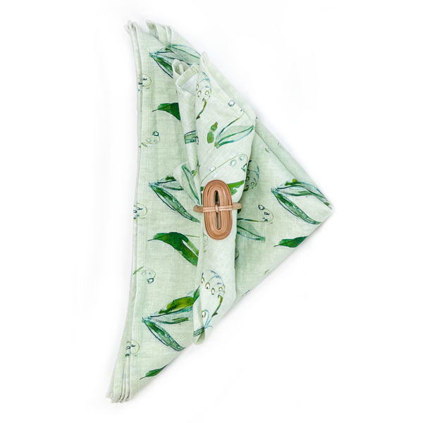 Lily of The Valley Dinner Napkins – Darling Lemon