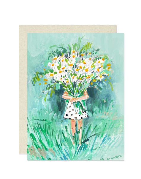 Girl with Bouquet – Darling Lemon